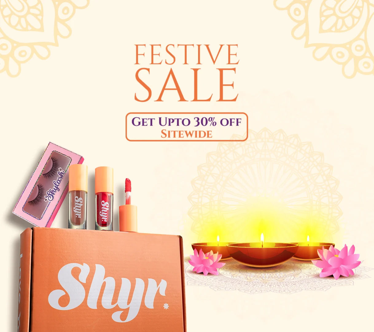 Navratri Special Makeup Combo: Tint, Lashes, and Liquid Lipstick – Shyr ...